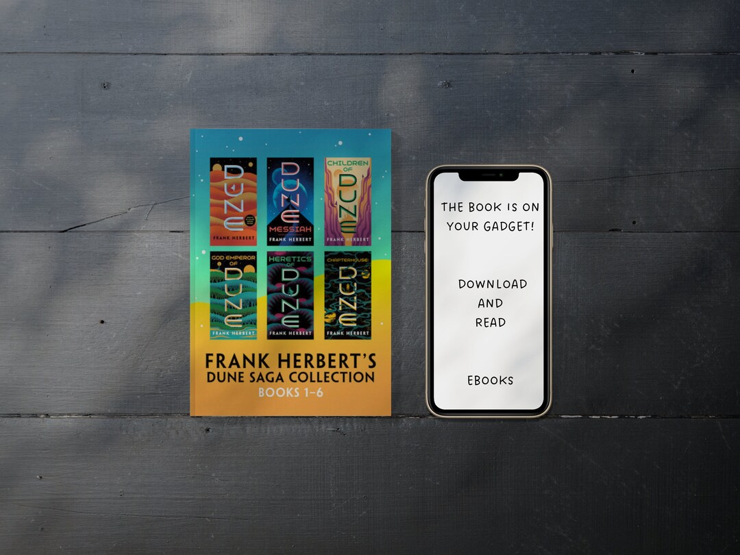 Frank Herbert's Dune Saga Collection Ebooks 1-6 dune Dune Messiah ...