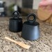 Black Ceramic Butter Bell With Free Bamboo Knife Butter Keeper, Kitchen ...