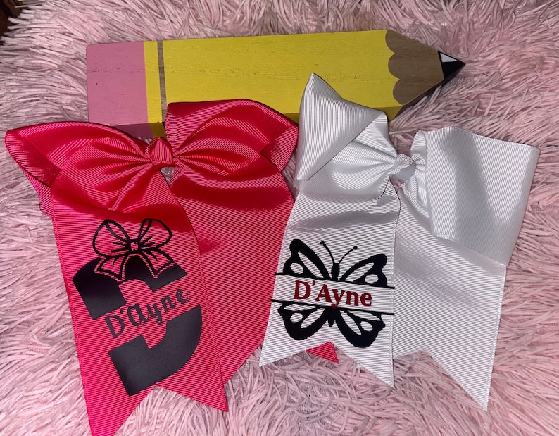 Personalized Bows - Etsy