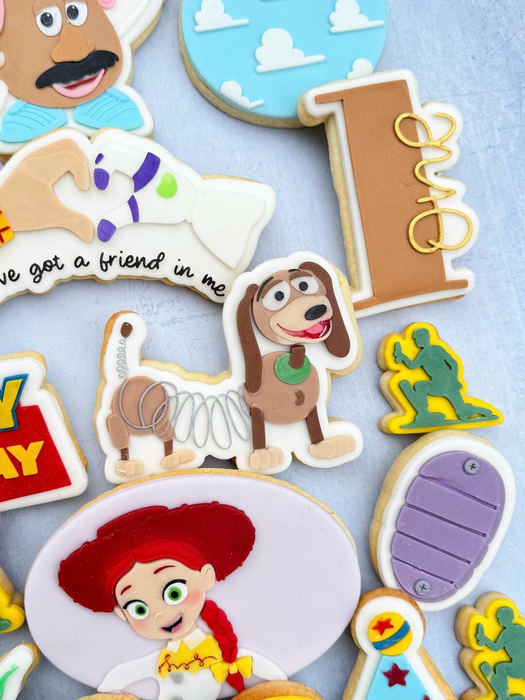 Slinky Dog | TS Inspired Space Cowboys Birthday Theme Cookie Embosser ...