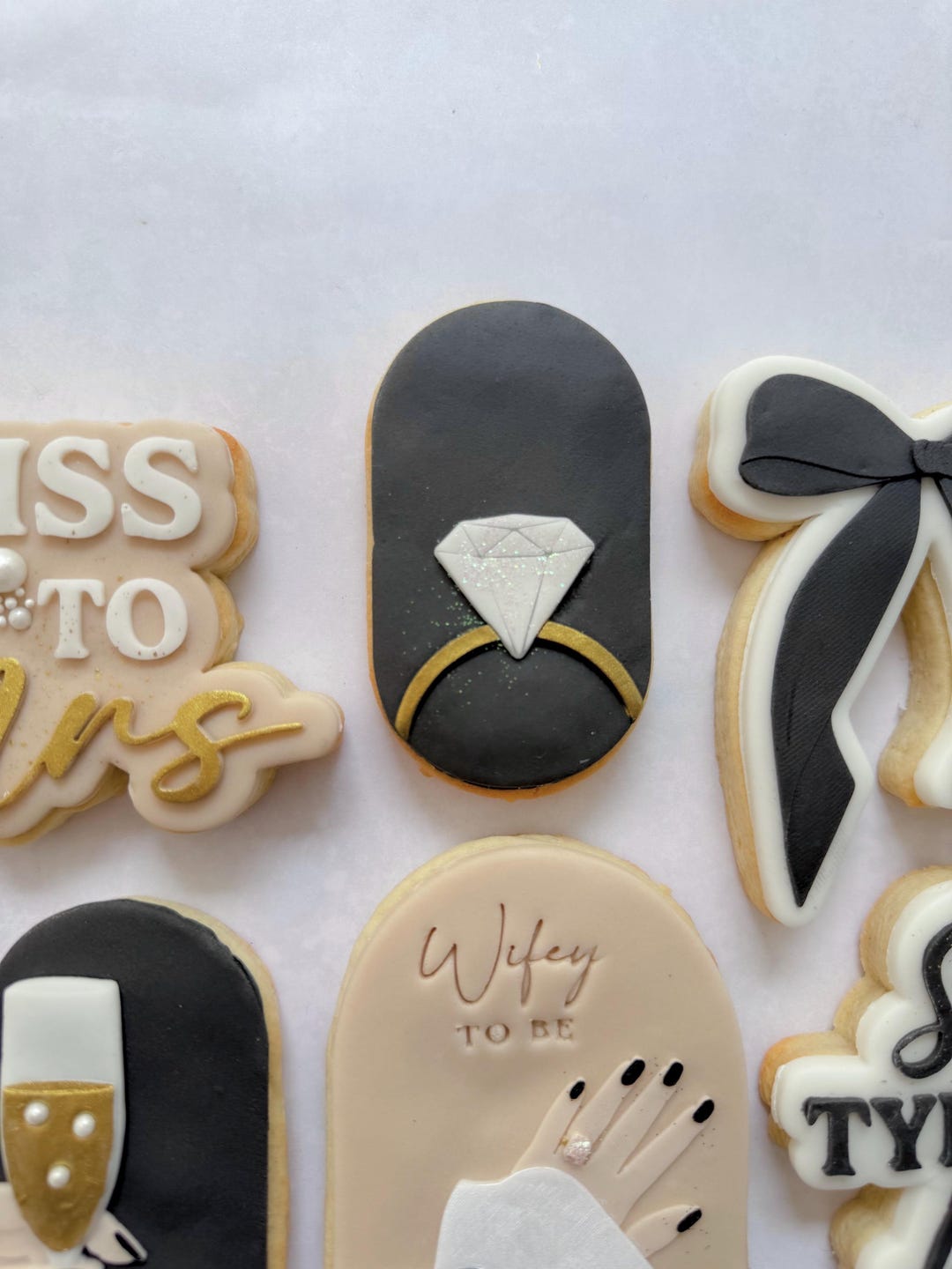 Diamond Engagement Ring | Wedding Favours Cookie Embosser Stamp ...