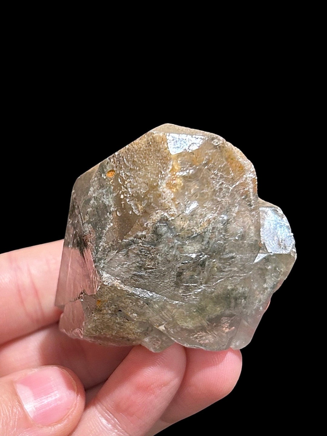 RARE Scenic Garden Quartz Crystal (lodolite) - Etsy