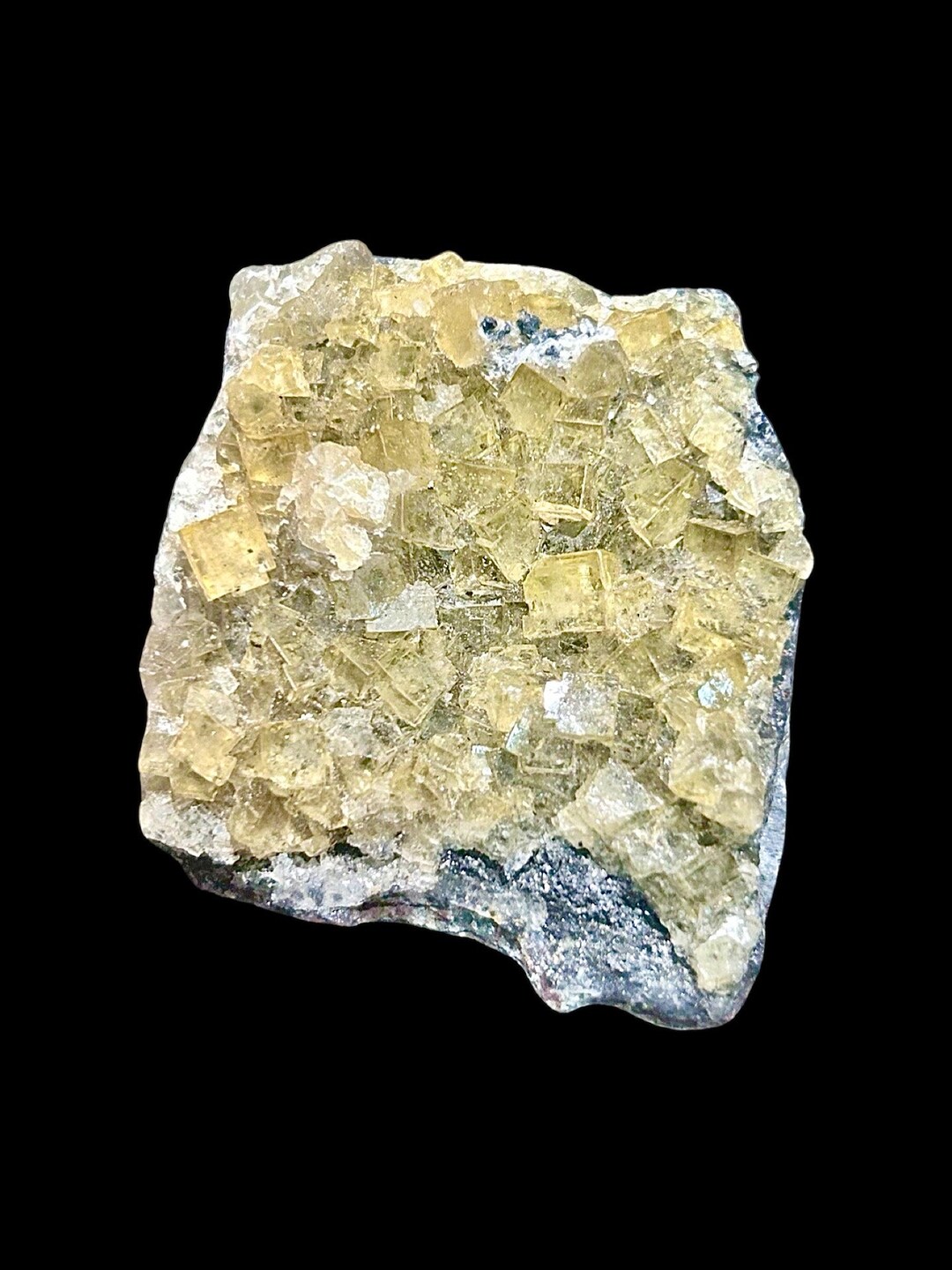 Large Yellow Fluorite Cluster - Etsy