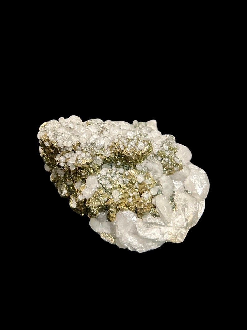 Rare Pyrite on Quartz Formations - Etsy