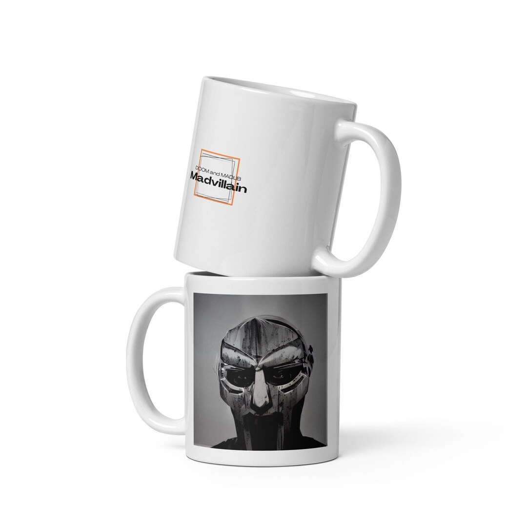 Madvillain MF DOOM Tribute Coffee Mug Portrait for Rap/hip Hop ...