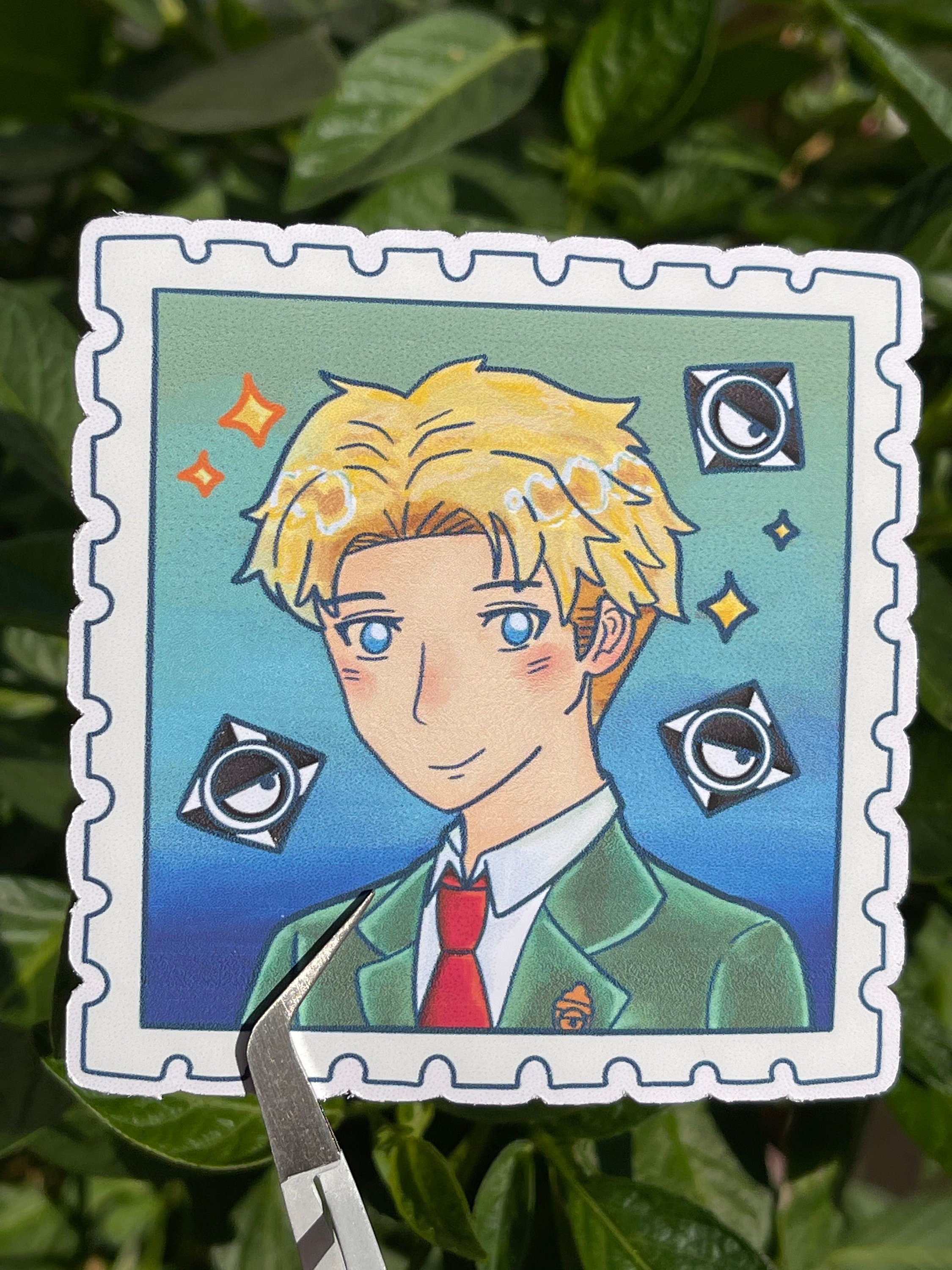 Loid Spy X Family Sticker | Vinyl With Matte Finish | Durable and ...