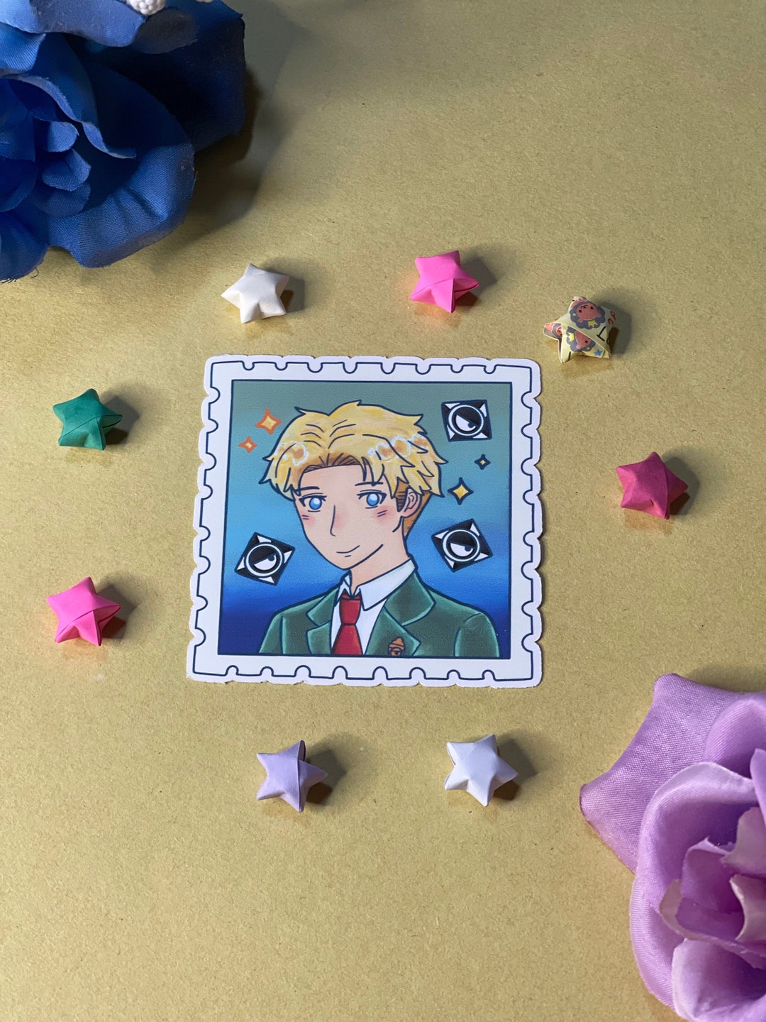 Loid Spy X Family Sticker | Vinyl With Matte Finish | Durable and ...