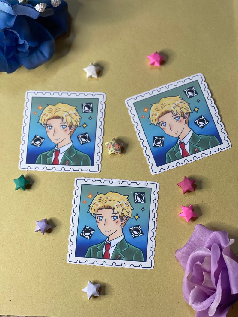 Loid Spy X Family Sticker | Vinyl With Matte Finish | Durable and ...