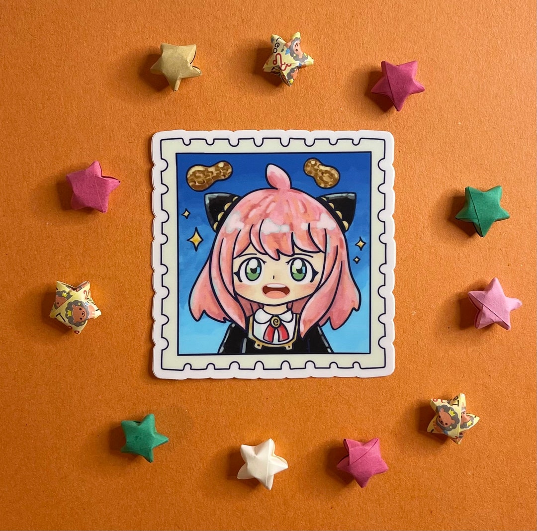 Anya Spy X Family Sticker | Vinyl With Matte Finish | Durable and ...