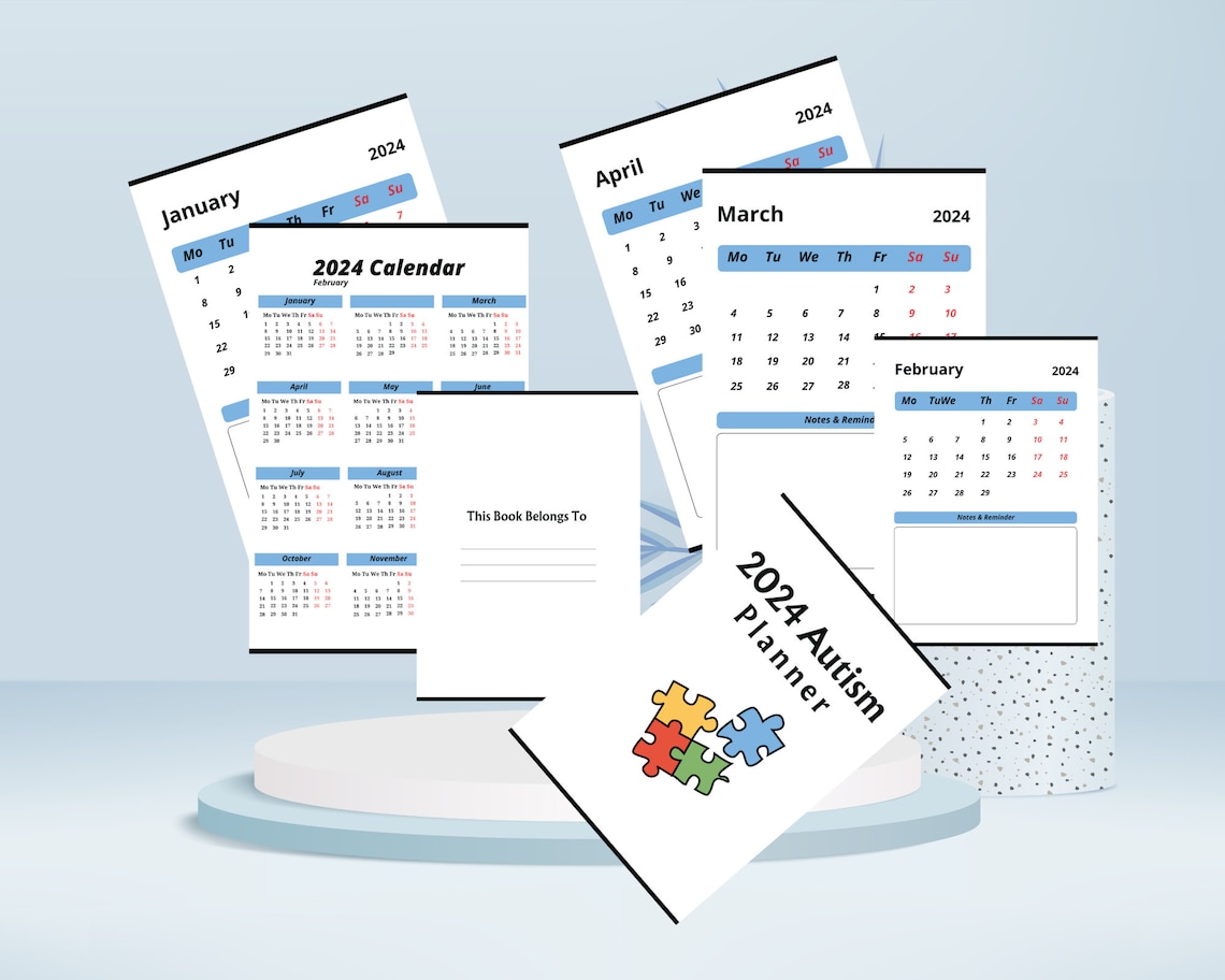 Editable Autism Planner, Autism Binder, Autism Worksheets, Autism ...