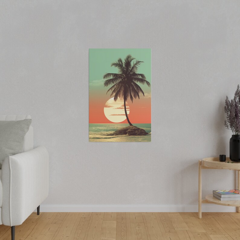 Retro Beachscape Sangroper's Retro Palm Oasis Palm Paradise Revived ...