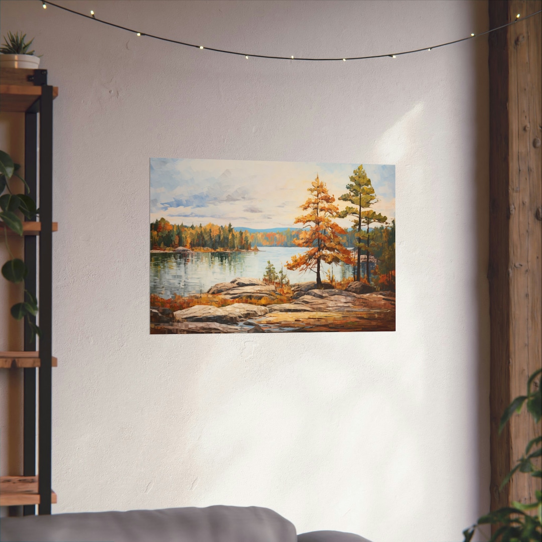 Iouea Killarney Provincial Park Ontario With_a_lake Surrounded, Rocky ...