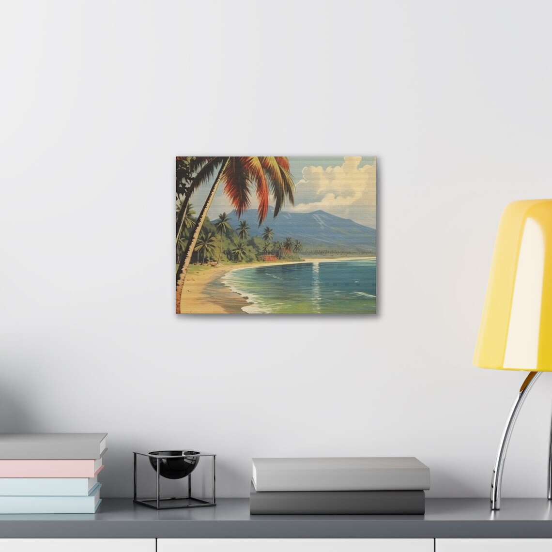 Comoros Paradise Escape 1950s Vintage Poster Island Bliss: Retro ...