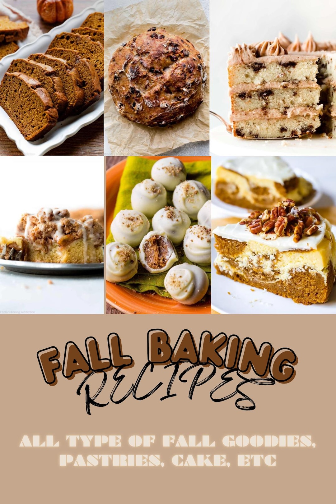 FALL BAKED GOODS Recipes - Etsy