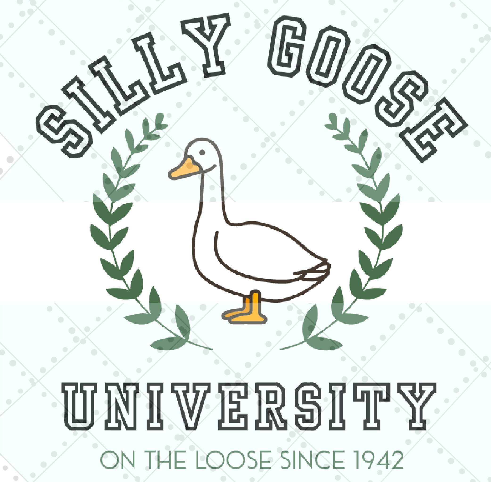 Silly Goose University File - Etsy