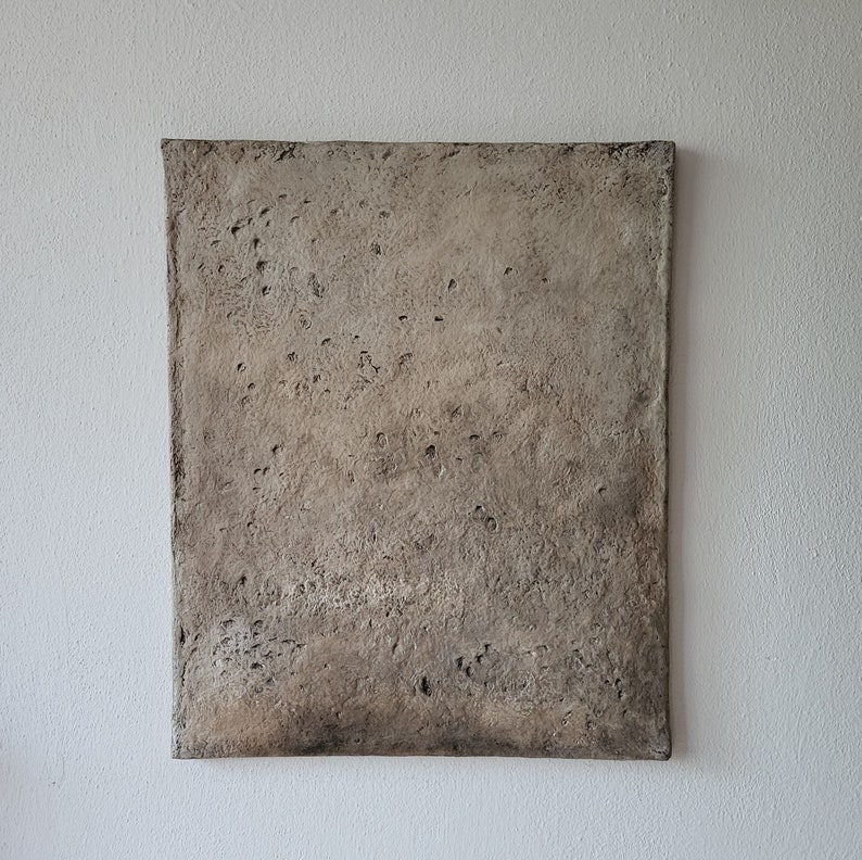 Abstract Structural Wall Art, Handmade Paper Mache Structural Wall Art ...