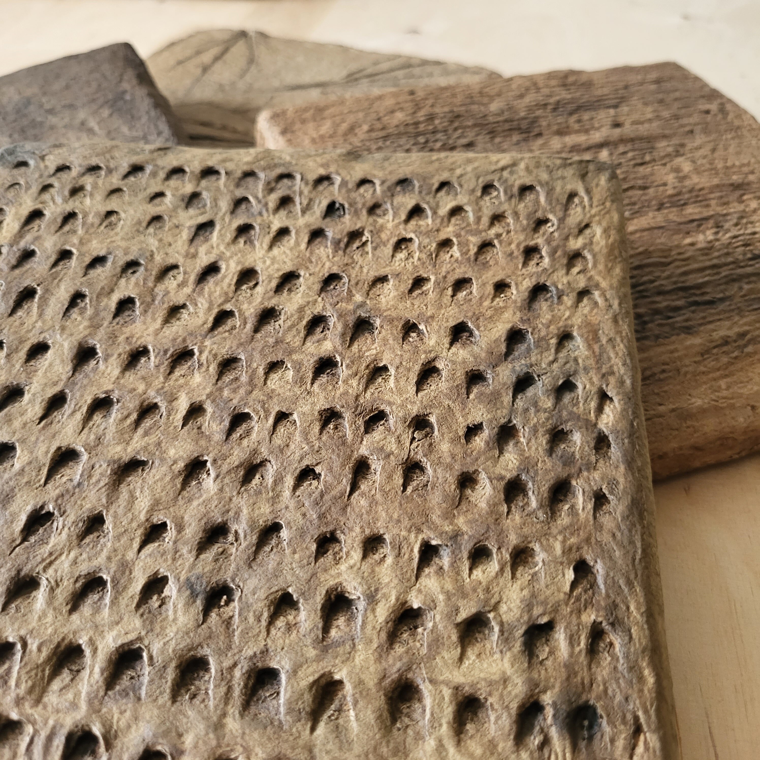 Handcrafted, Unique Paper Mâché Artwork Inspired by Nature, Textured 3D ...