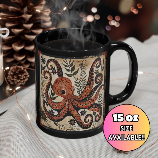 Octopus Mugs - Etsy
