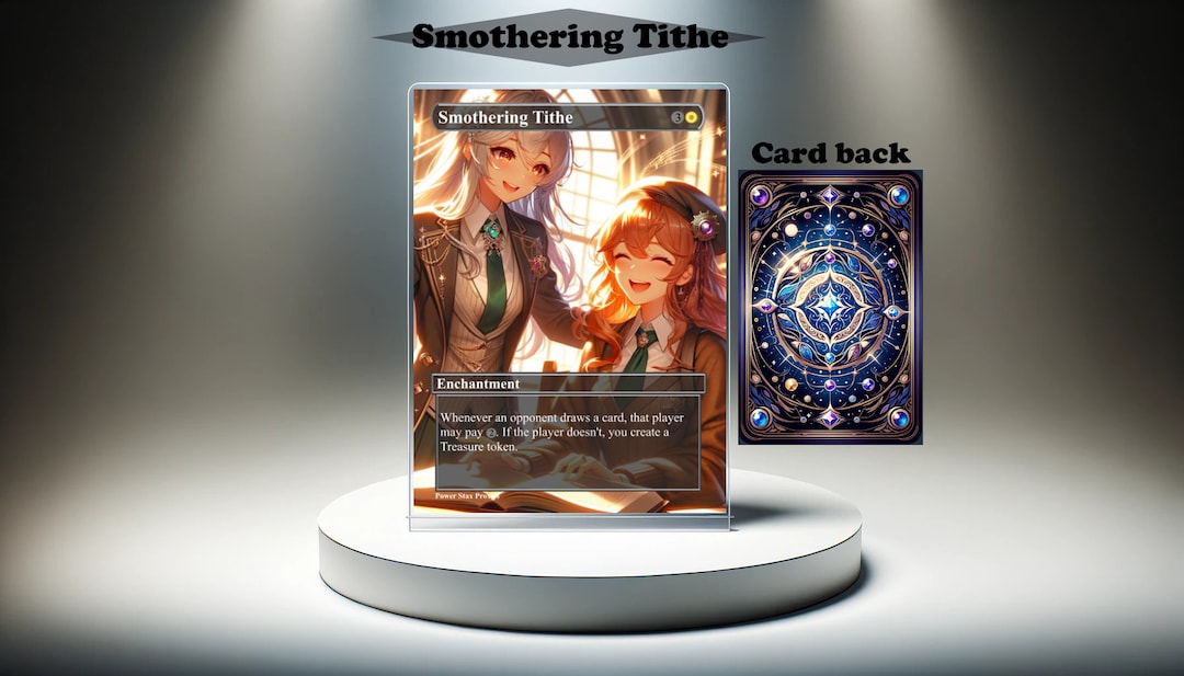 Smothering Tithe MTG Proxy Custom Card, Full Art EDH - Etsy