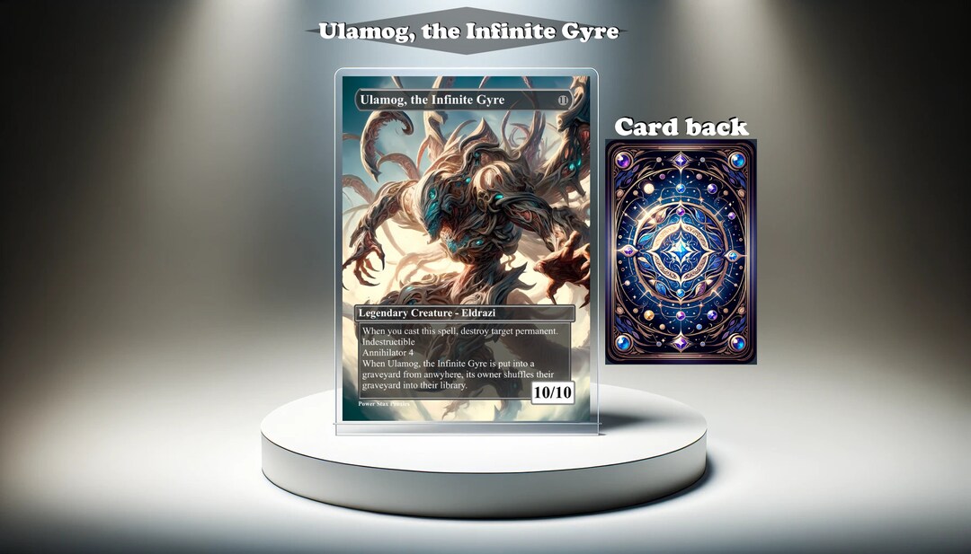 Ulamog, the Infinite Gyre - MTG Proxy Custom Card, Full Art EDH - Etsy