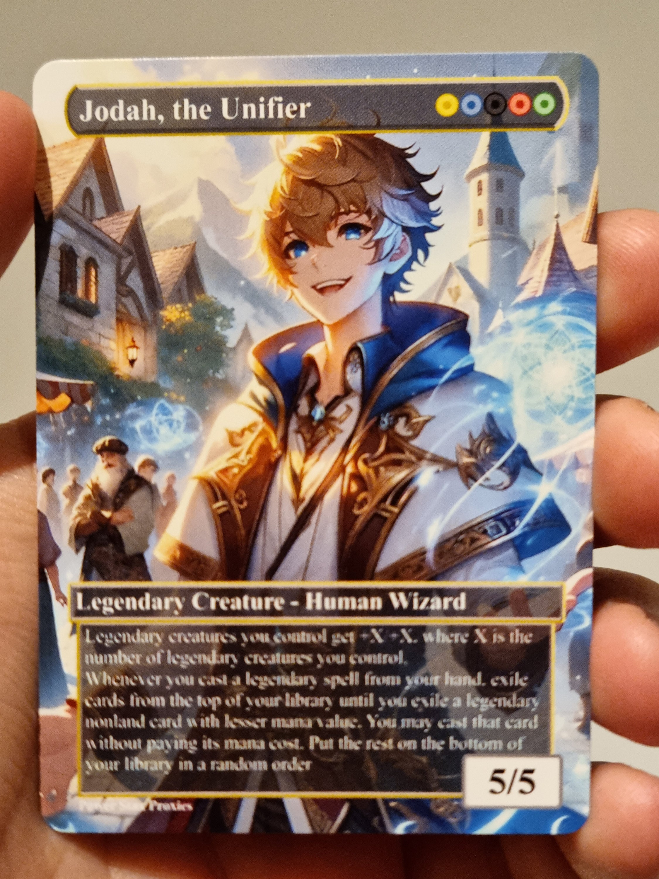 Jodah, the Unifier MTG Proxy Custom Card, Full Art EDH - Etsy