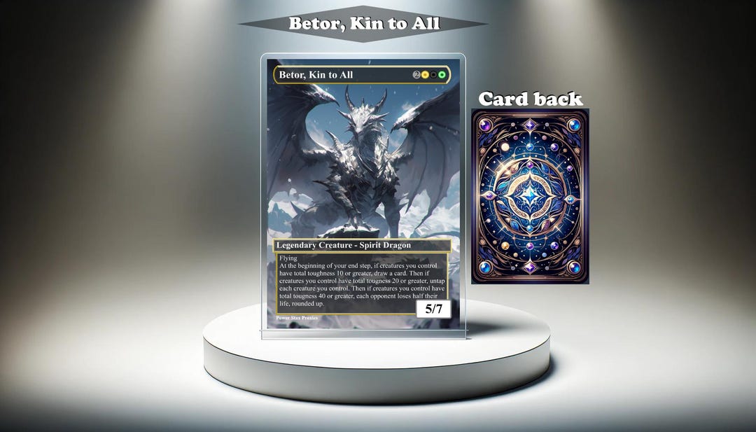 Betor, Kin to All - MTG Proxy Custom Card, Full Art EDH - Etsy