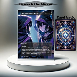 Beseech the Mirror MTG Proxy Custom Card, Full Art EDH - Etsy