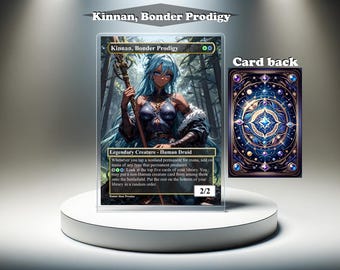 Mtg Altered Art Card - Kinnan, Bonder Prodigy - Etsy