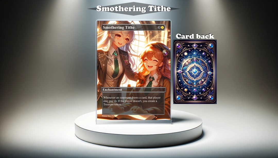 Smothering Tithe - MTG Proxy Custom Card, Full Art EDH - Etsy