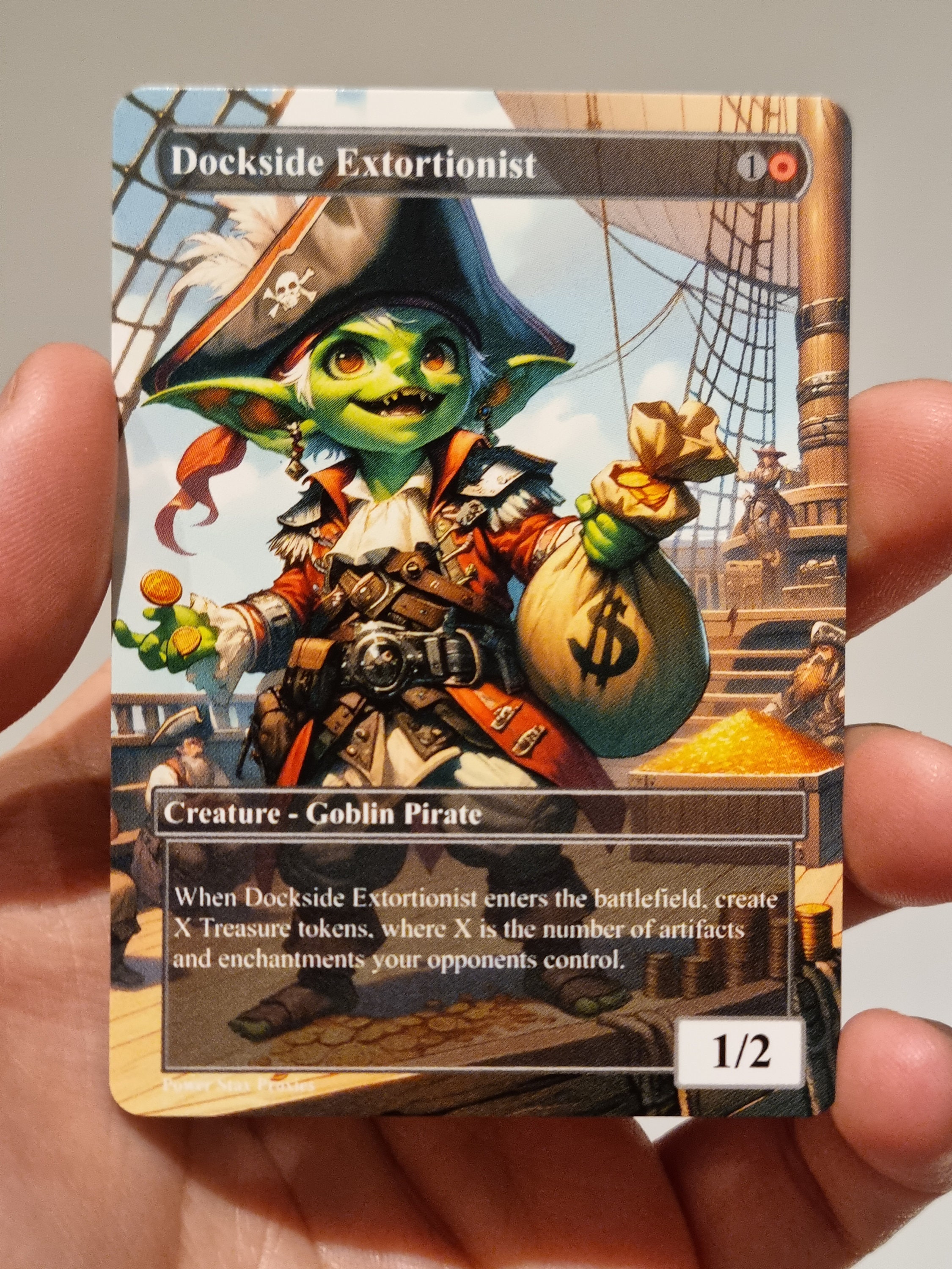 Dockside Extortionist MTG Proxy Custom Card, Full Art EDH - Etsy Dockside Extortionist MTG Proxy Custom Card, Full Art EDH - Etsy