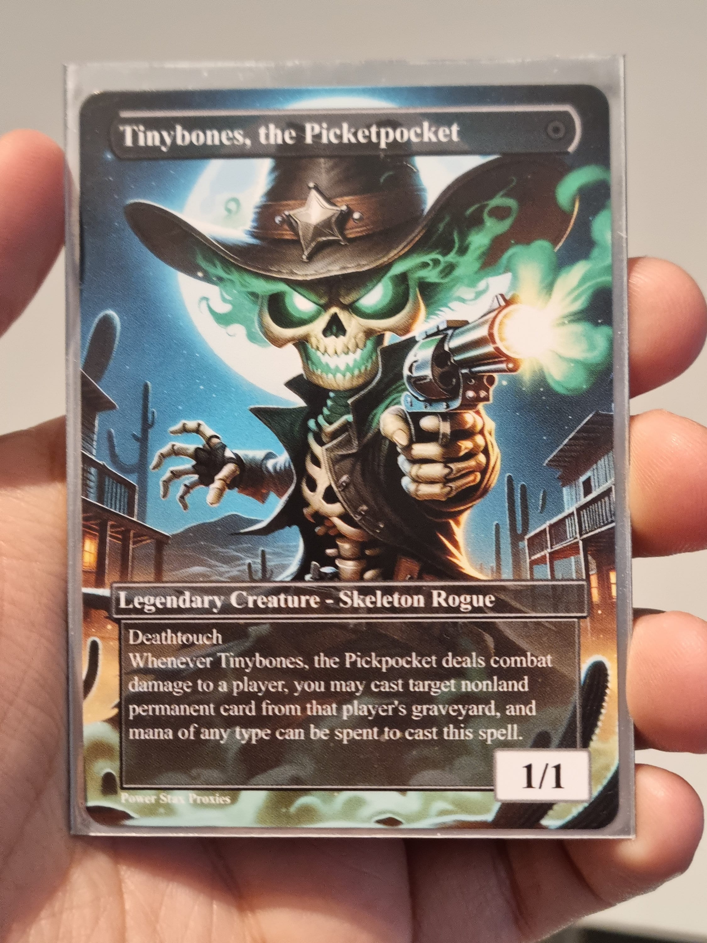 Tinybones, the Pickpocket MTG Proxy Custom Card, Full Art EDH - Etsy
