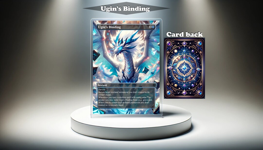 Ugin's Binding - MTG Proxy Custom Card, Full Art EDH - Etsy
