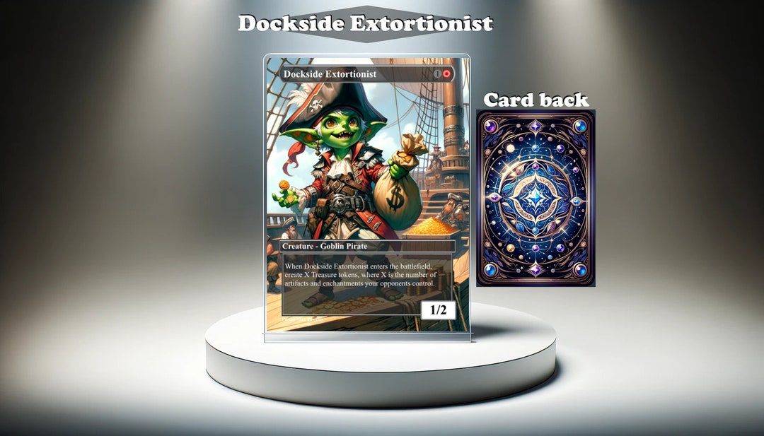 Dockside Extortionist MTG Proxy Custom Card, Full Art EDH - Etsy Dockside Extortionist MTG Proxy Custom Card, Full Art EDH - Etsy