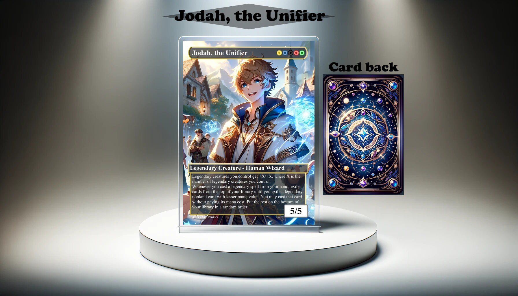 Jodah, the Unifier MTG Proxy Custom Card, Full Art EDH - Etsy