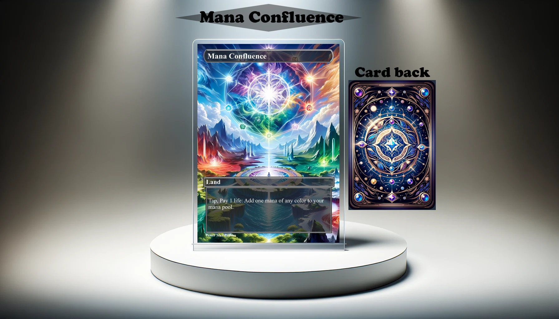 Mana Confluence MTG Proxy Custom Card, Full Art EDH - Etsy