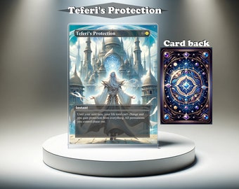 Teferi Protection MTG Custom Card PROXY - Etsy