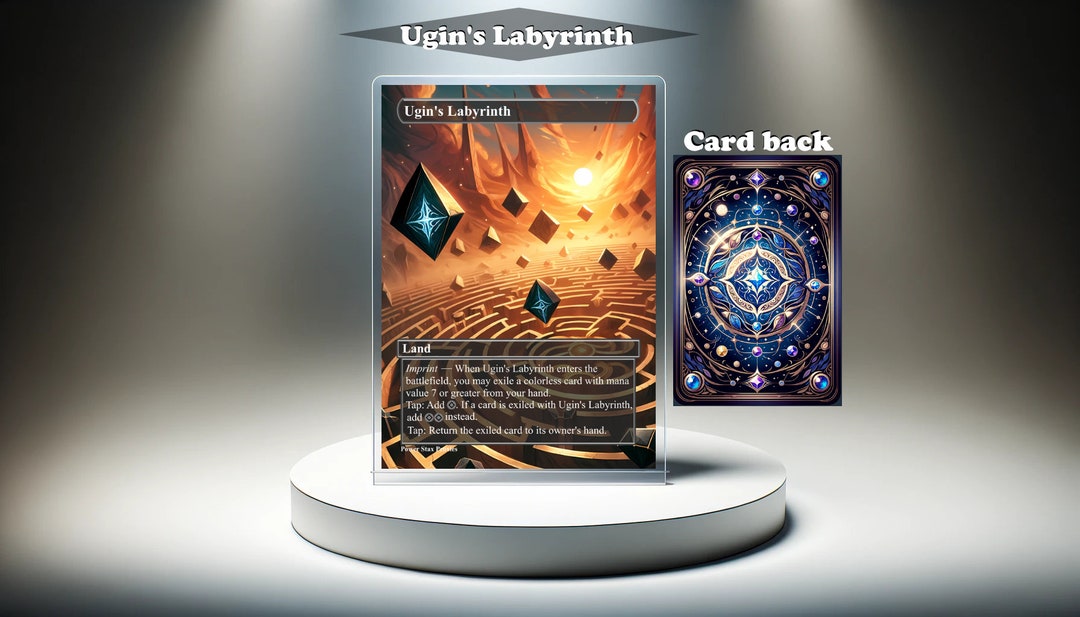 Ugin's Labyrinth - MTG Proxy Custom Card, Full Art EDH - Etsy