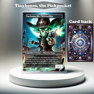 Tinybones, the Pickpocket - MTG Proxy Custom Card, Full Art EDH - Etsy