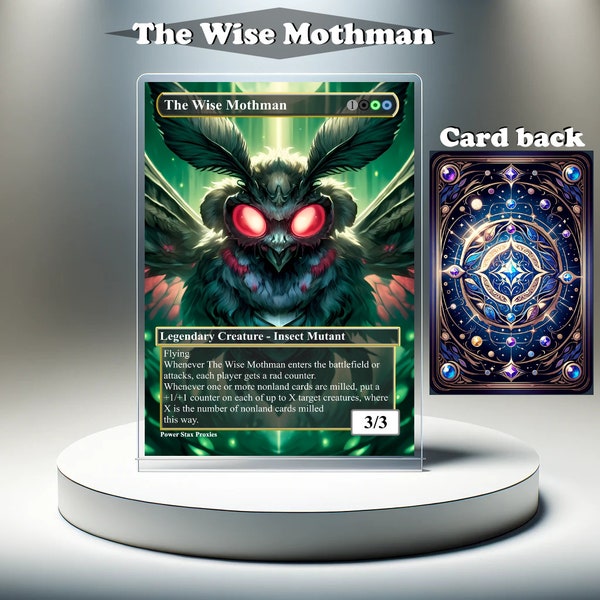 The Wise Mothman Proxy Mtg - Etsy
