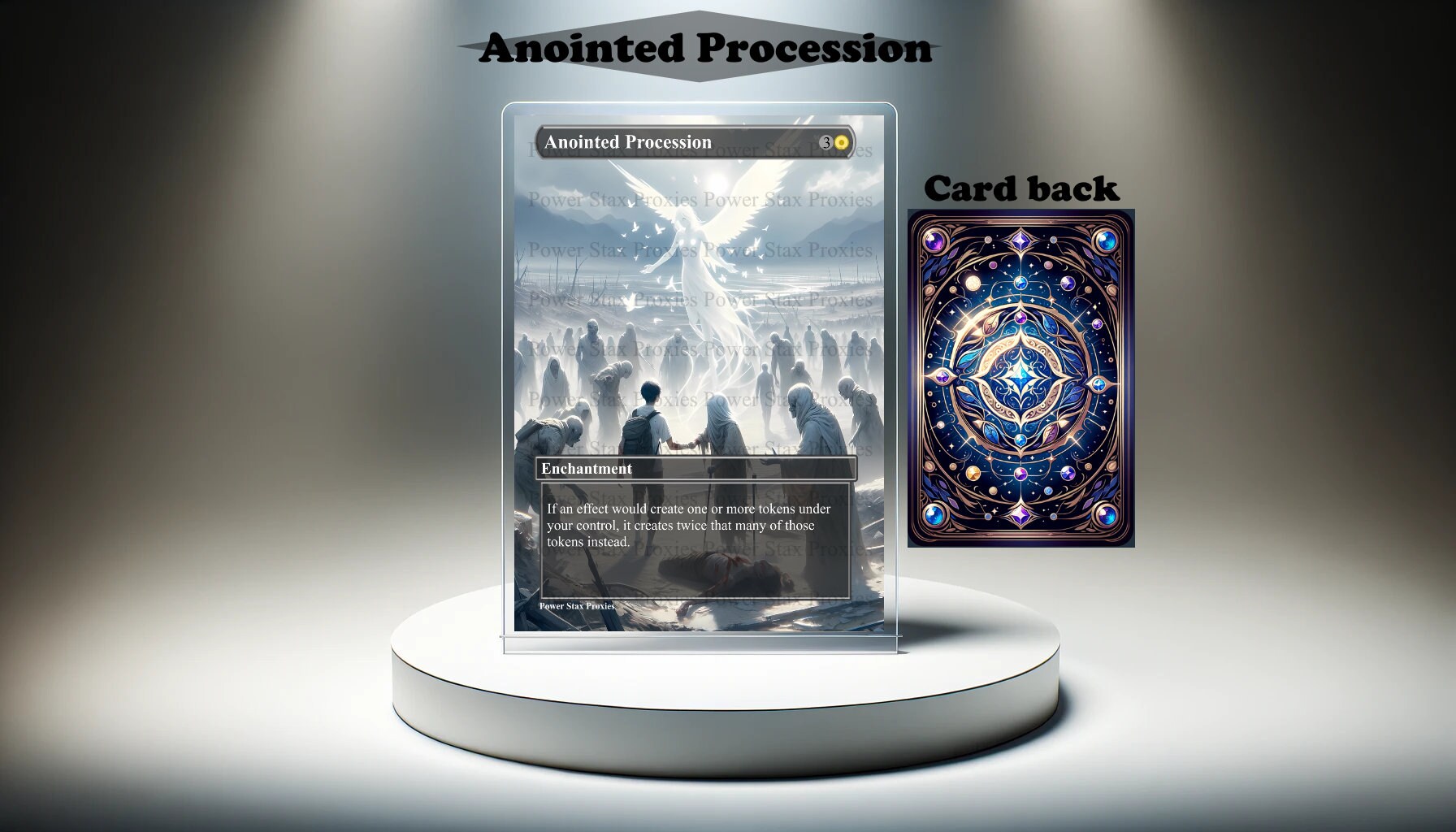 Anointed Procession MTG Proxy Custom Card, Full Art EDH - Etsy