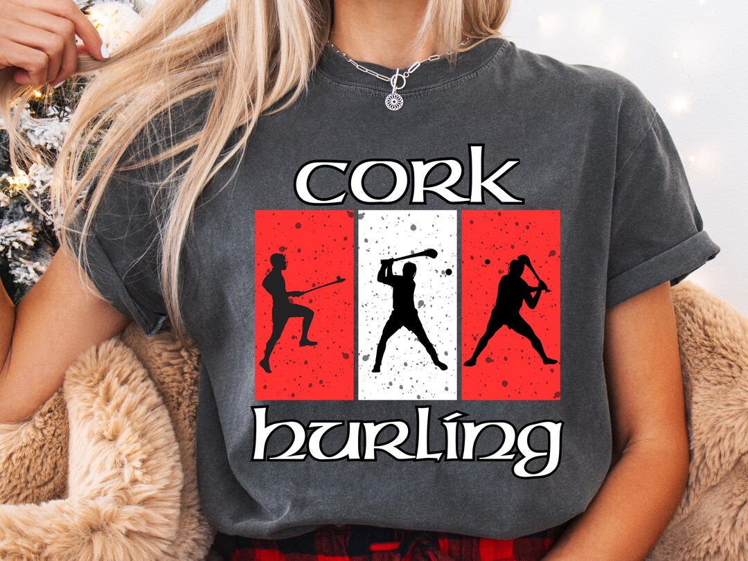 Cork Hurling Unisex T-shirt,cork Hurling Shirt,cork Hurling Tee,gaelic ...