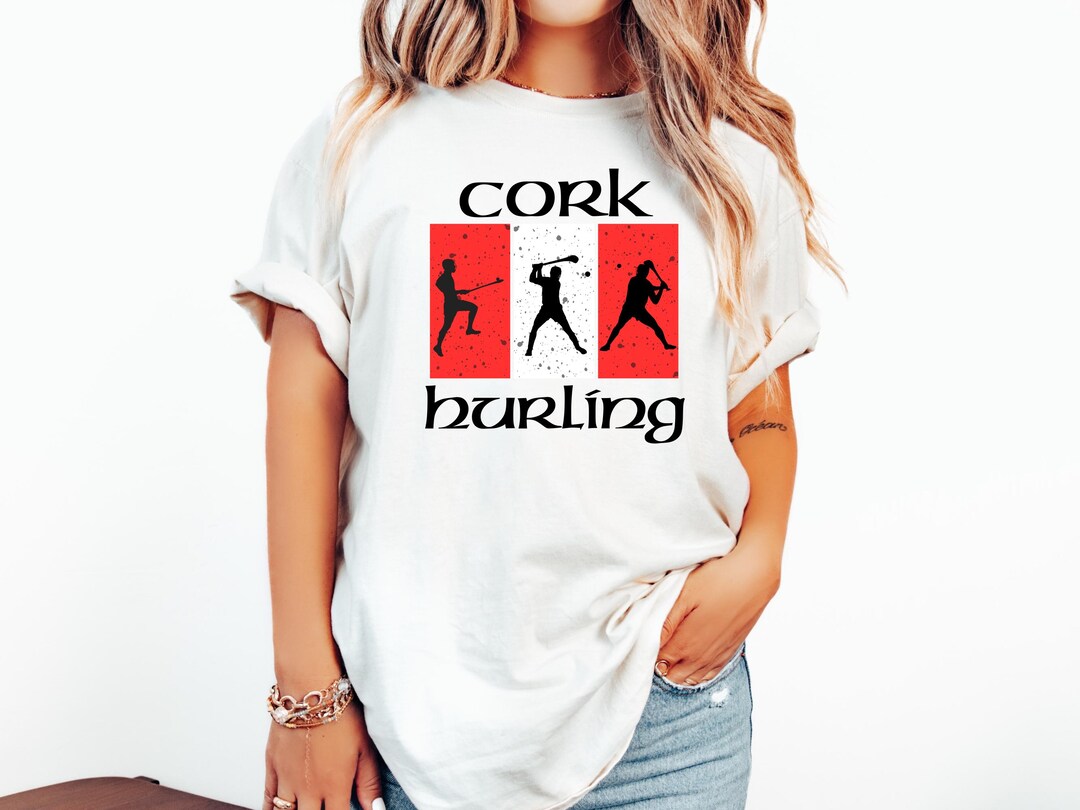 Cork Hurling Unisex T-shirt,cork Hurling Shirt,cork Hurling Tee,gaelic ...