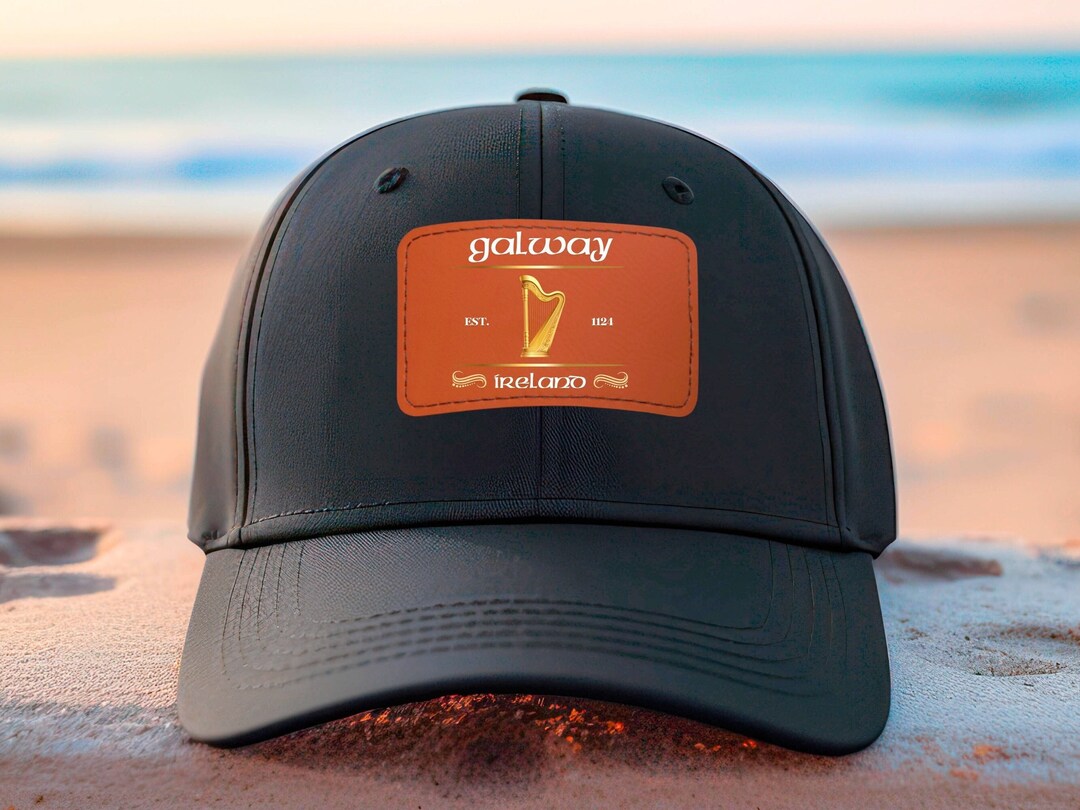 Galway Ireland Hat W/ Leather Patch,galway Ireland Hat,galway Ireland ...