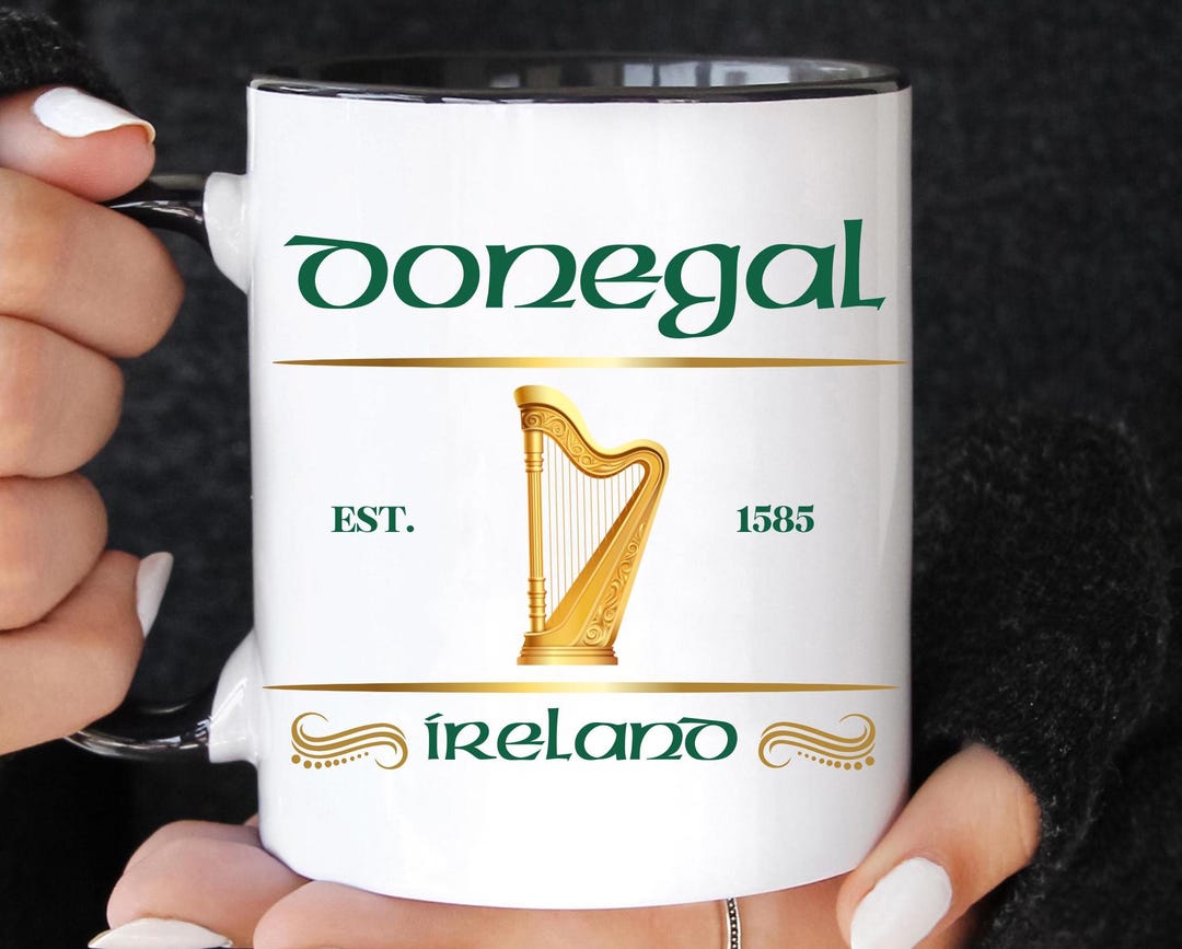Donegal Ireland Two Toned Coffee Mug 11oz 15oz,donegal Irish Mug ...