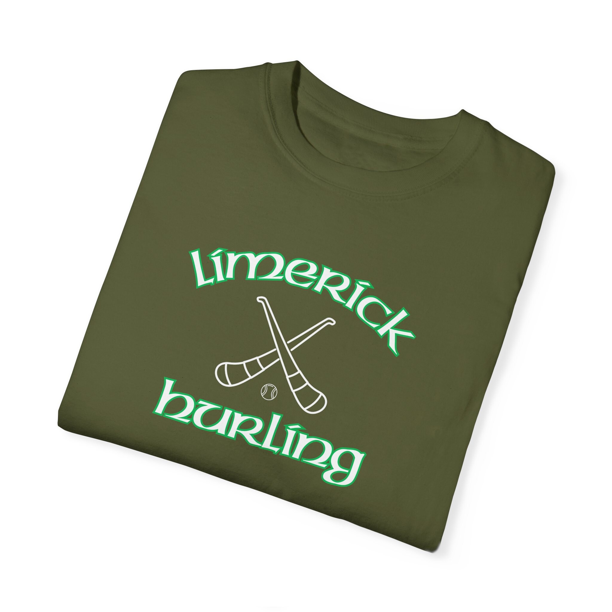 Limerick Hurling Unisex T-shirt,limerick Hurling Shirt,gaelic Sports ...