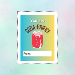 6 Printable Food Valentines Day Cards, Kids Valentines Day Cards, Food ...