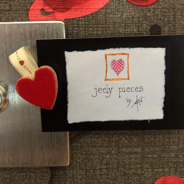 Handmade Origami Heart Mini Notelet - Etsy