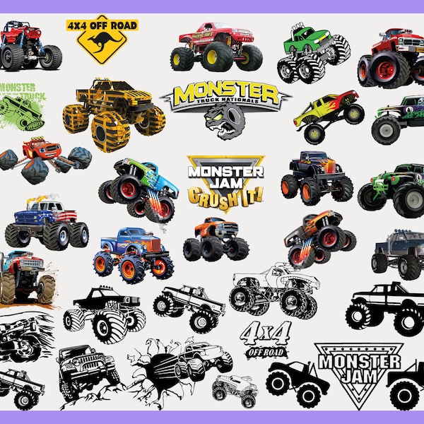 Monster Jam Logo Svg - Etsy