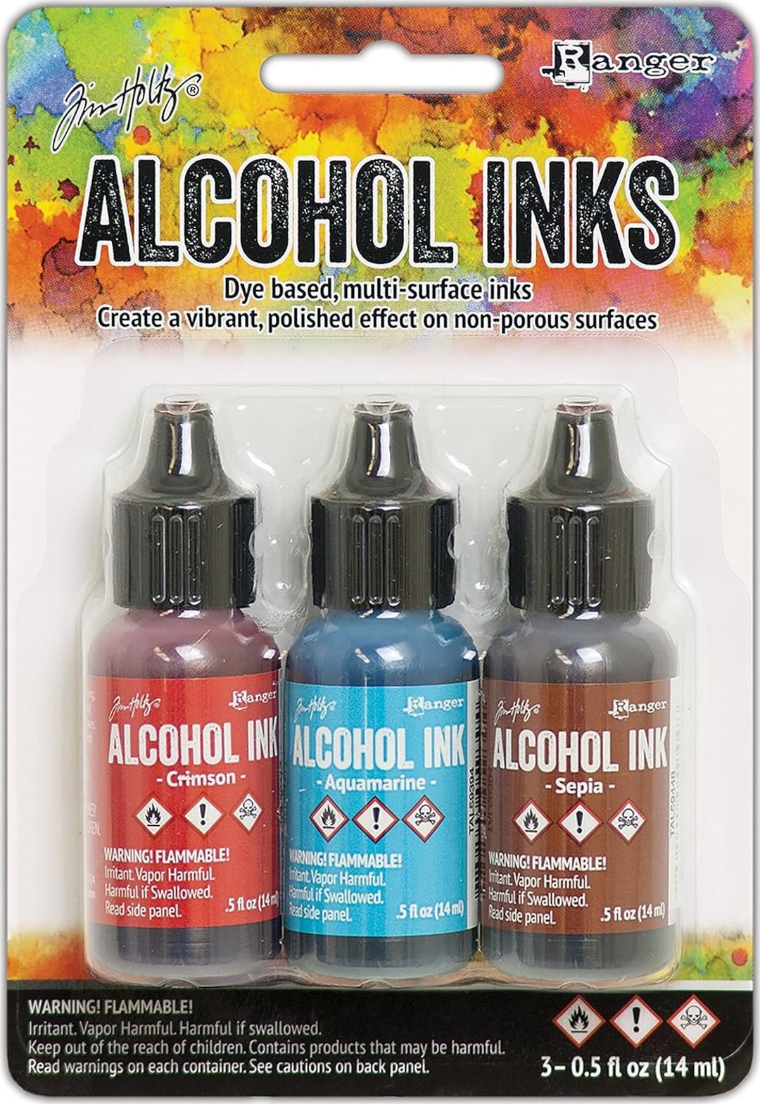 Ranger Alcohol Inks RODEO 3 Pack Dye Based TAK58755 R - Etsy