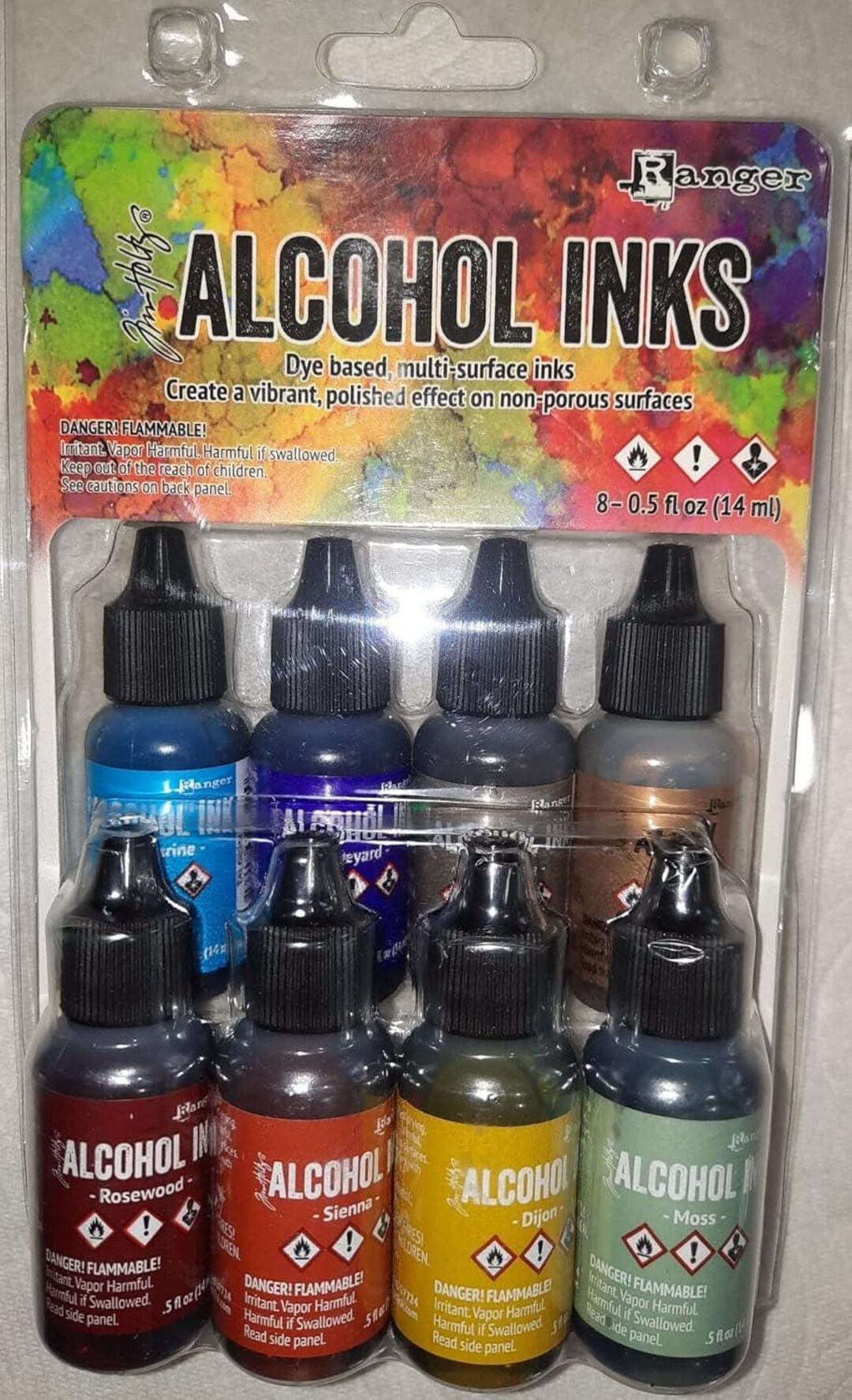 Ranger Tim Holtz Alcohol Ink Set 8 Pack TAK79392 4 - Etsy